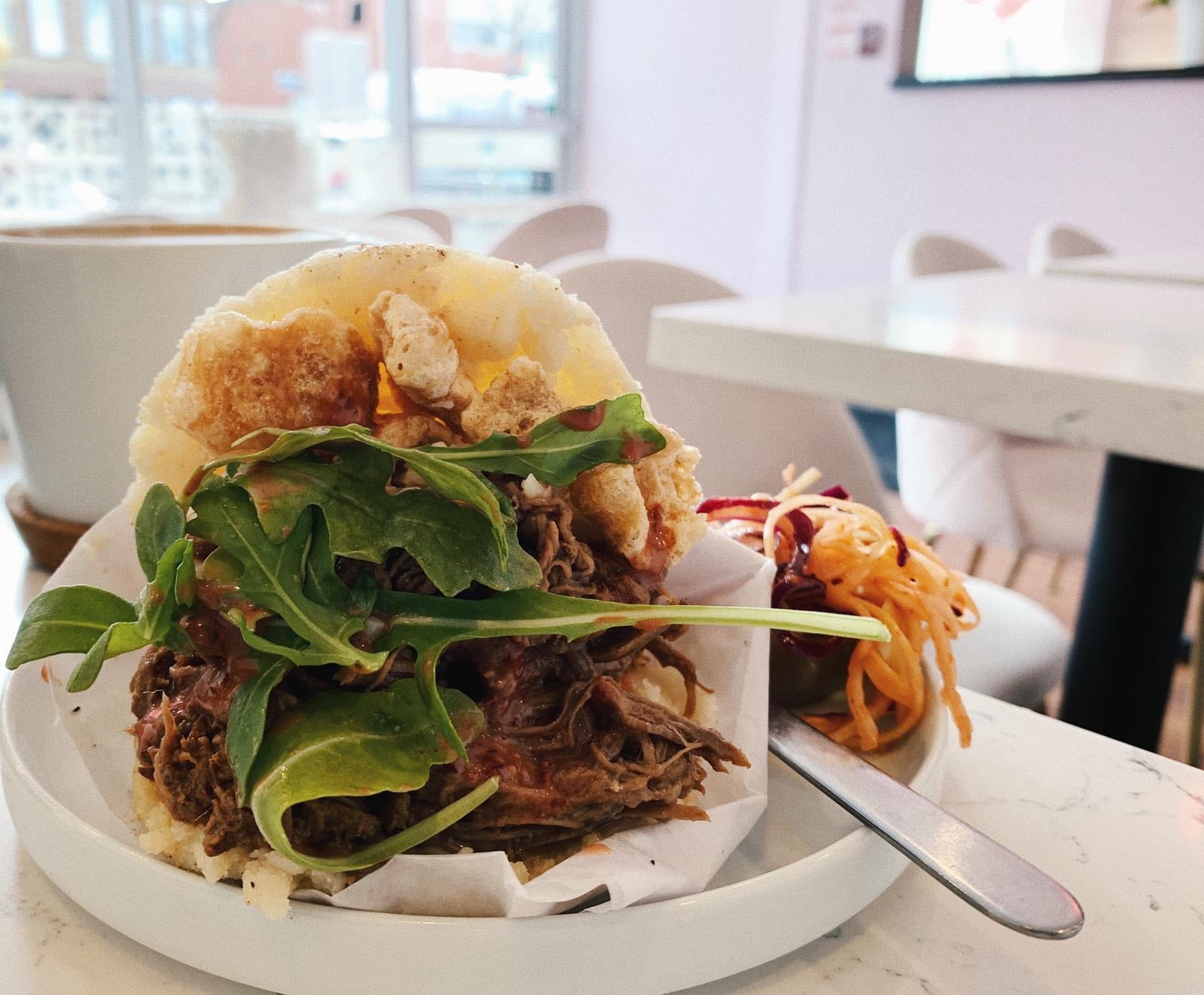 Arepa | La culpa es de la vaca | Venezuelan | Pomarosa | 1504 Danforth ...